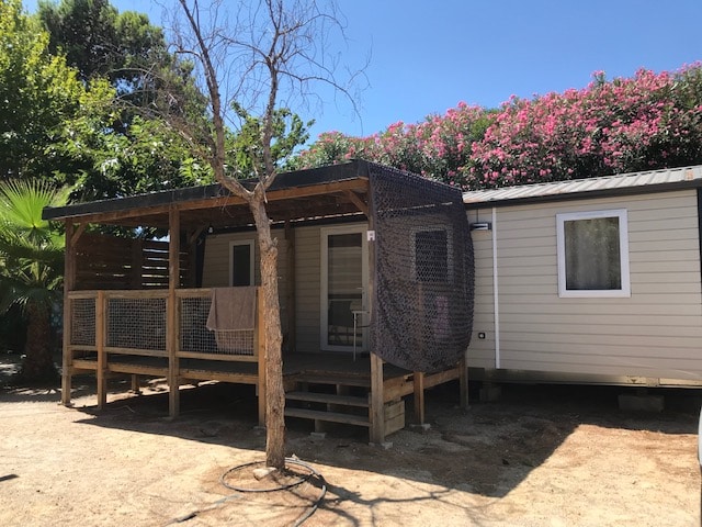 Mobil-Home PRIVILEGE 2 chambres TV - CLIM - Camping Cap Sud