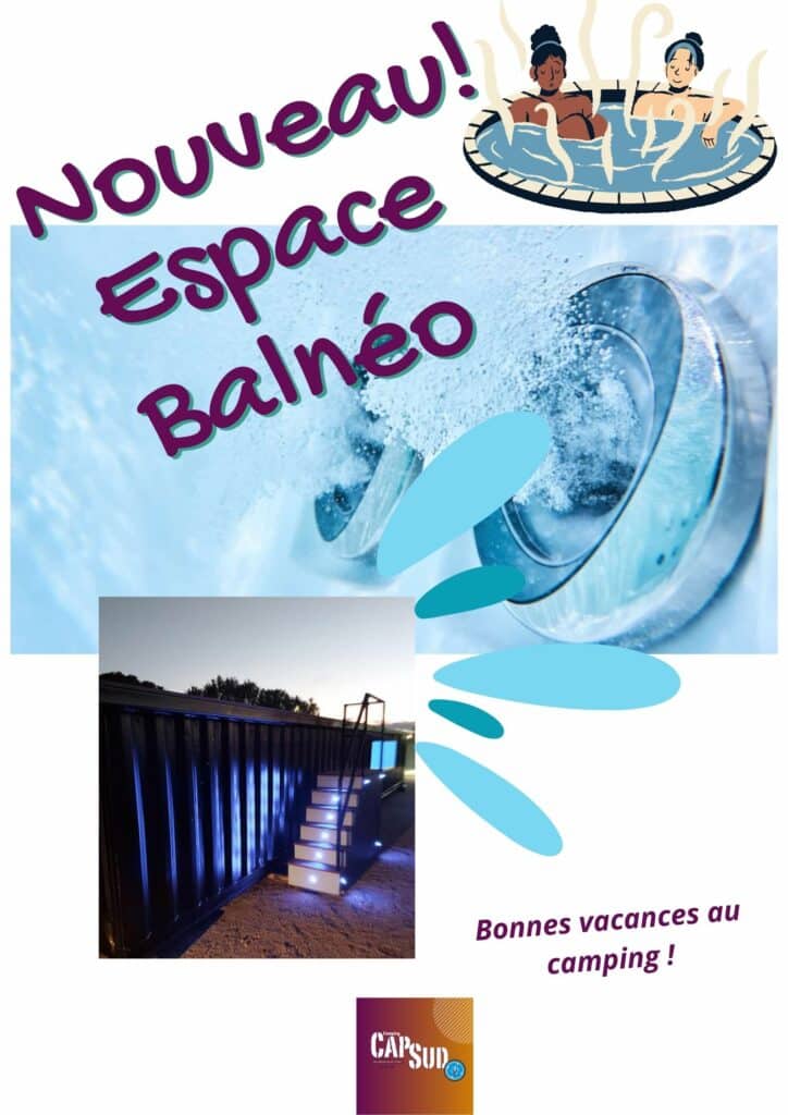 Nouveau! Espace Balnéo - Camping Cap Sud